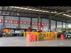 CHM 4 pockets 5 rolls sheeting A3 size and A3 ream packing & A3 box wrapping & robot production line