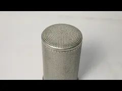 High Filtration Precision Metallic Filter Element Long Service Life