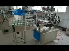 China High Speed Automatic Production Line for Perfume Nozzle Tying and Plastic Bottle Cap Pressing Capping Machine for sale