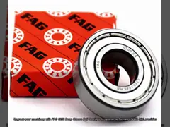 Upgrade Your Machinery With Deep Groove Ball Bearing For Optimal Performance FAG 6202