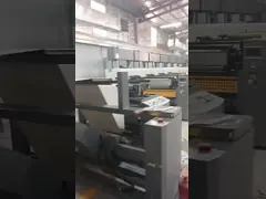 China Auto Paper Roll to roll Flexo Press Machine with anilox and cycliner wth quickly change structure for sale