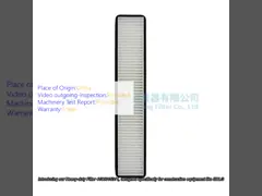 Construction Machinery Heavy Cabin Filter 4190015311 Non Woven Material