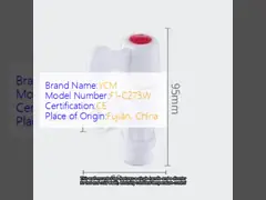 China White  ABS Handle Plastic Water Faucet Tap Bathroom Faucet Accessory Type Faucet With Diverter for sale