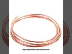 Tensile Strength Copper Nickel Pipe 0.065 - 0.5 Inch Wall Pressure Rating Up To 1000 Psi
