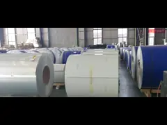 China 3003 H24 PE/PVDF Pre-Painted Aluminum Coil for Gutters - 0.2-5mm Thickness, 10-1800mm Width Options for sale