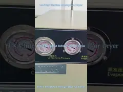 220V 50Hz電源用アルミニウム蒸発器工業用デシカントエアドライヤー