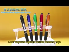 CC51 Creative LED Touch Screen Light Ballpoint Pen Logo Customization Advertising Pen
