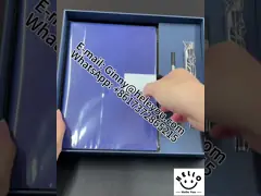 China Full Customize Notebook Pen Ink Set Gift Box Colorful PU Leather Notebook for sale