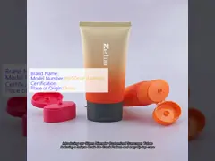 China Customized Shampoo Tube Packaging 50mm Diameter 130ml-250ml Capacity with Ice Crack Pattern Flip Top Caps for sale