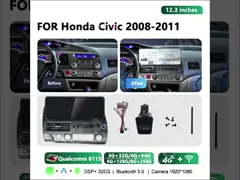 China 12.3 Inch Android 13 Car Radio for Honda Civic 2008-2011 for sale