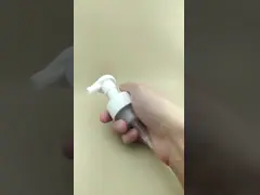 Delicate Design White Plastic Big Foam Pump for Shampoo Bottles