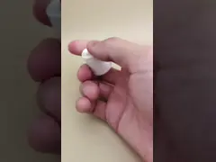 China Small White Plastic Round Smooth Cap for Skincare Bottles for sale