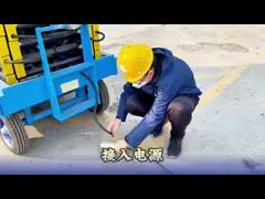 China Semi Aerial Work 4-18m Electric Scaffold Lift Platform Aerial Lifting Scaffolding Hydraulic Scissor Lift Platform for sale