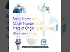 China PP Blue-green 2 Step Valve Filling WC Toilet Fill Valve For Educational Institutions for sale
