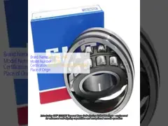 Skf 22208E テーパー穴自動調心ころ軸受 高度な自動調心能力とスムーズな動作 Cor 7.4kN