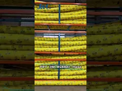 China Mortar Plaster Concrete Pump Rubber Hose 85 Bar 125mm Diameter With Single Or Double End Coupling for sale