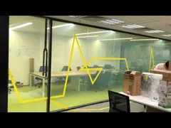 Professionally Customized Smart Film Applied To Office Partitions Privacy Protection