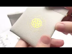 Leather Drawstring bag