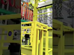 Linea di produzione di elettroplataggio per autoveicoli con interruttore fotoelettrico