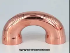 China Factory Price 1/2" To 4" Copper Nickel Pipe Fittings 180 Degree Elbow for sale