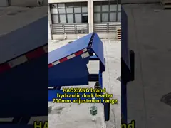 CE/ISO 10t Truck Loading Unloading Stationary Dock Ramp for Container