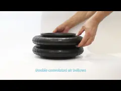 Dunlop SP 256NB Industrial Air Spring Suspension Natural Rubber Air Bellows