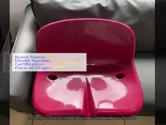 China Football Stadium Fixed Seating Custom Logo PP Grandstand Bleacher In Various Colors for sale