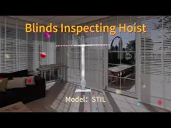 China Roller Fabric Inspection Hoist Machine Three Meters Inspecting Curtain Blackout / Zebra / Vertical / Dream Blind Fabric for sale