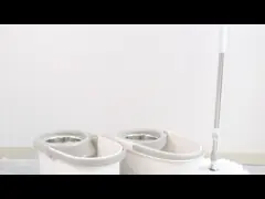 China 360 Degree Magic Spin Mop And Bucket Set 6L Capacity Round Head Microfiber Spin Mop for sale