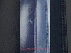 China 11oz Cotton Polyester Spandex Denim Fabric TWILL Style High Stretch  For Jeans for sale