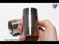 Manufacturer 304 304l 316 316 321 347h 310s Stainless Steel Pipe Nipple Barrel Nipple Thread