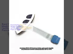 China Robust Construction Acrylic Sheet PET Membrane Switch For Different Operating Temperatures for sale