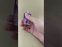 New Design Gradual Change Clear Purple Smooth Glass Bottle K-GBL30 for Soaking Lotion