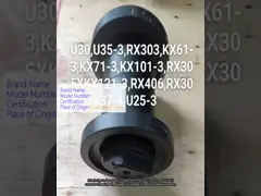 IGI30/40, SH30, SH30UJ, SH35,SH38J2 excavator chassis parts, support wheels, track rollers 