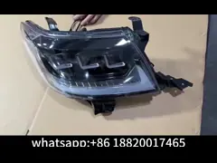 Cina Toyota VIGO Hilux 2012-2014 Assemblaggio proiettore a LED Nuova condizione 4 lenti Luci anteriori con luci diurne in vendita