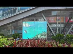 China High Brightness P20 DC5V Indoor Full Color LED Display , Transparent Pantalla LED Display for sale