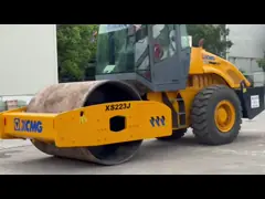 China Used XCMG XS223J Vibratory Roller 22 Ton 2.13m Drum Width for sale