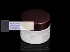 Skin Care Serum and Cream Jars 40g Luxury Cosmetic Containers with PP Plastic Material