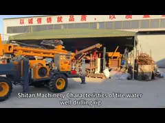 Spt Small Water Well Drilling Rigs Machine For 200m Water Well