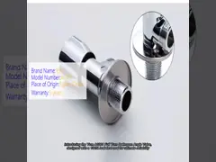 Full Turn Bathroom Angle Valve With 100% Leak Test Seal And Online Technical Support
