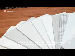 China E1 Grade Office Decor 3D Decorative Wall Panels Modern MDF Wall Design Panels for sale