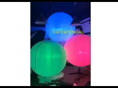 China Dia.1.6m / 5.2ft 400W LED RGBW Color Changing Balloon Light With DMX Control for sale
