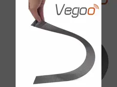 Holographic transparent LED screen