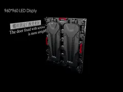 960*960mm Rental LED Screen Cabinet Structure Front 10S