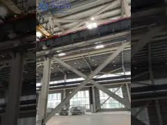 Super Volume HVLS Industrial Ceiling Fan for Large Space Ventilation Durable Motor Core Components