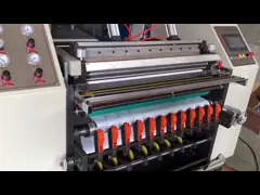 Automatic Thermal Paper Slitting and Rewinding Machine Cash Register Paper Roll Slitting Rewinder Ma