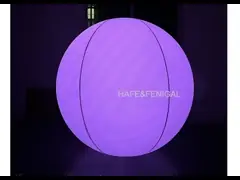 China 1m Purple Interactive LED Balloon Ultimate Concert Lighting Experience for sale