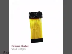DVP Binocular Camera Module VGA 30fps No Distortion With 0.3MP GC0328 Low Power CMOS Sensor