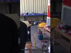 Single Cable Vertical Flame Testing Machine