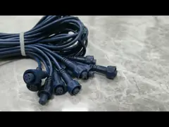 China Dark Blue Waterproof Extension Cable for Spa Hot Tub LED Light Accessories Extention Wire LED Light Extension Cables for sale